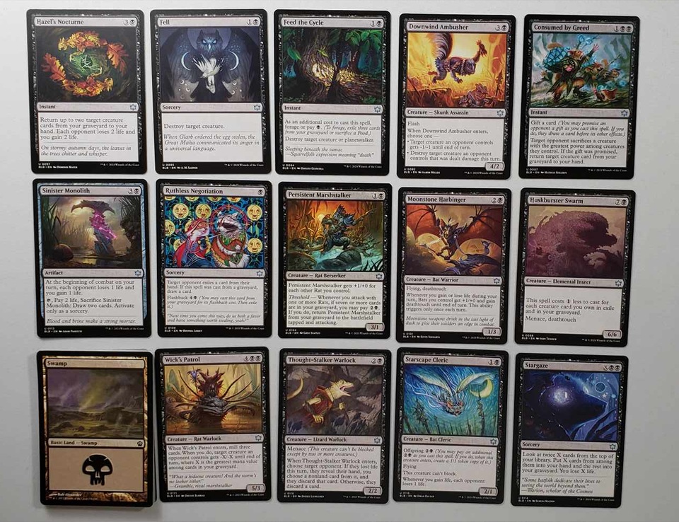 MTG Commander Zoraline Cosmos Caller Custom 100 Card Bat EDH Deck with ...