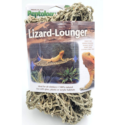 PENN PLAX LIZARD LOUNGER CORNER TRIANGLE FOR REPTILES REP700M 15" X 8 ...