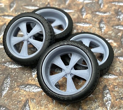 Resin 21/20 In. “US Mags Thruster” Model car Wheels/Tires 1/24 1/25 ...
