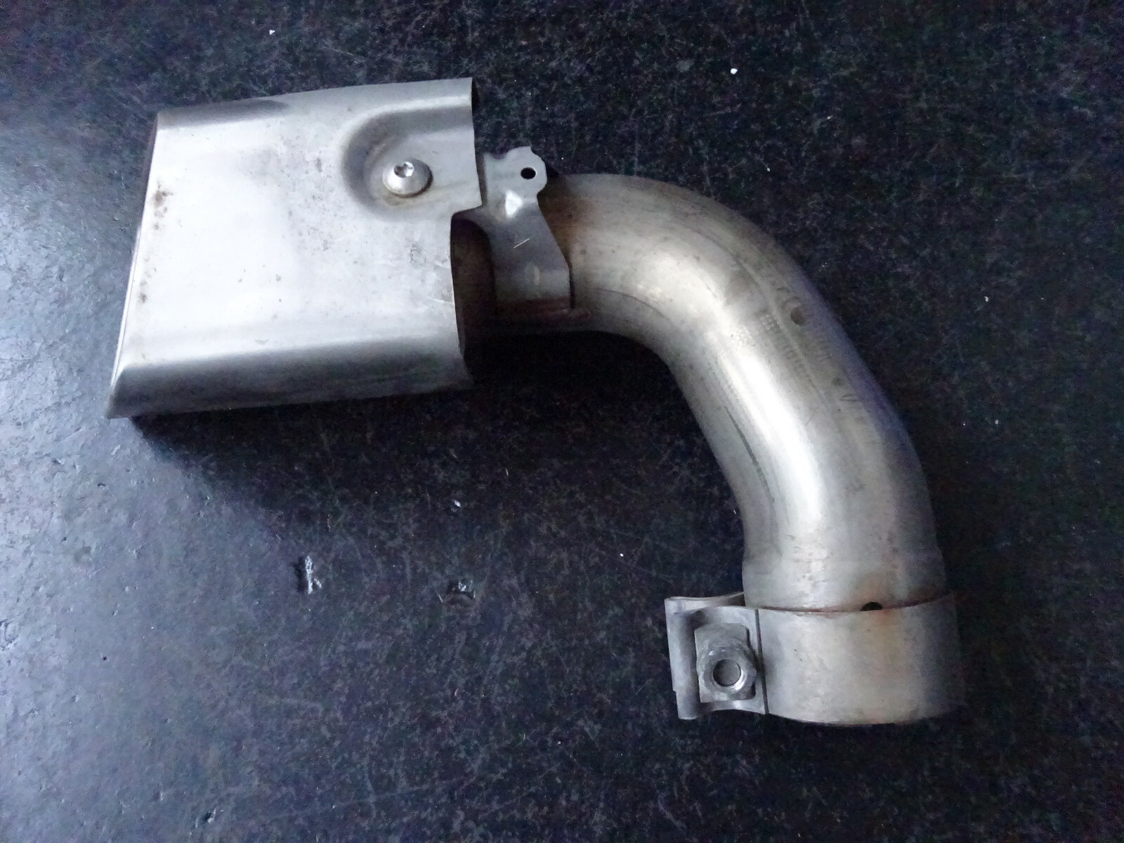 Porsche Cayenne Endrohr rechts innen gebraucht 9Y0253824F | eBay.de