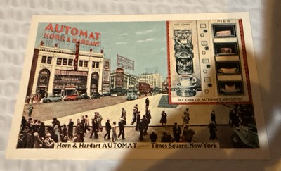 Horn & Hardart Automat Cafeteria Restaurant Times Square New York NYC ...