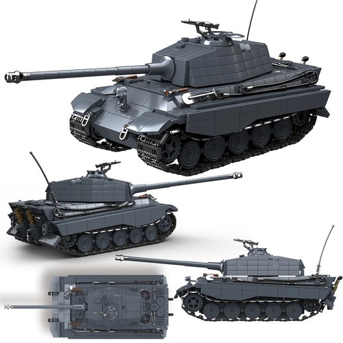 WW2 German King Tiger Tank Building Blocks 1563PCS | eBay