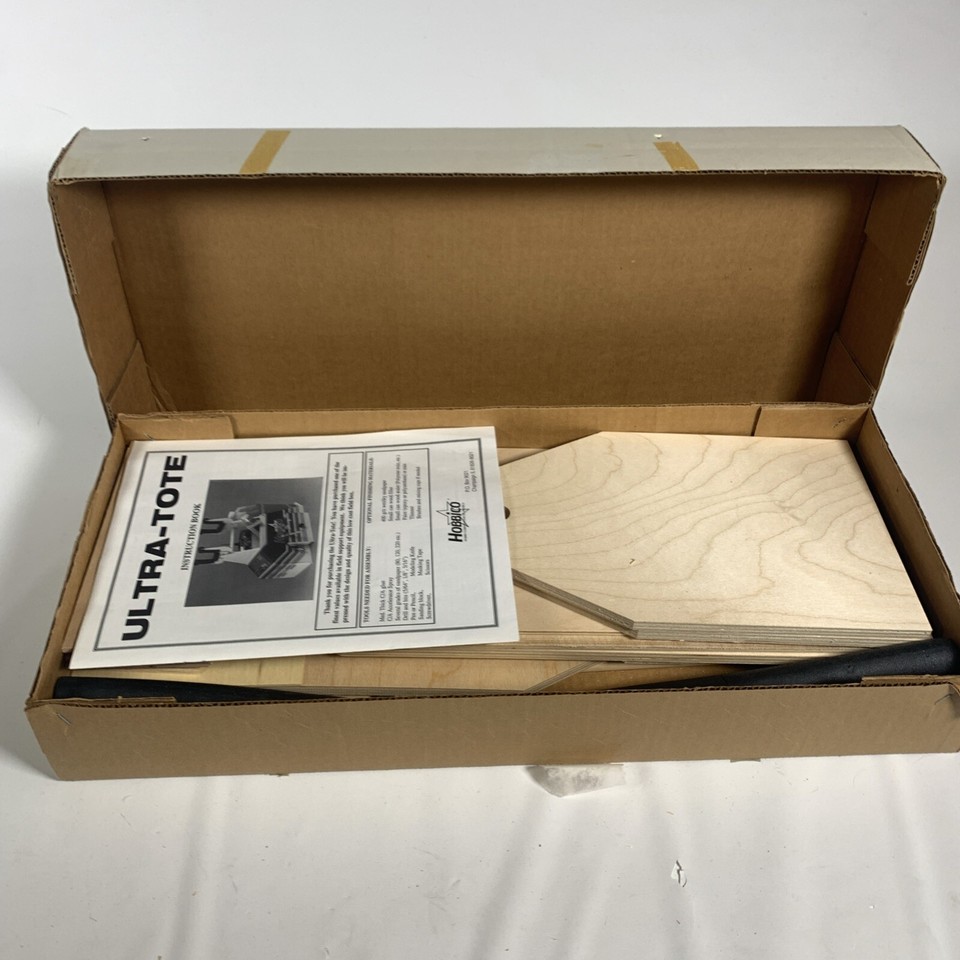 Wood Hobbico Ultra-Tote Basic RC Field Box Kit HCAP5020 Unassembled NEW ...