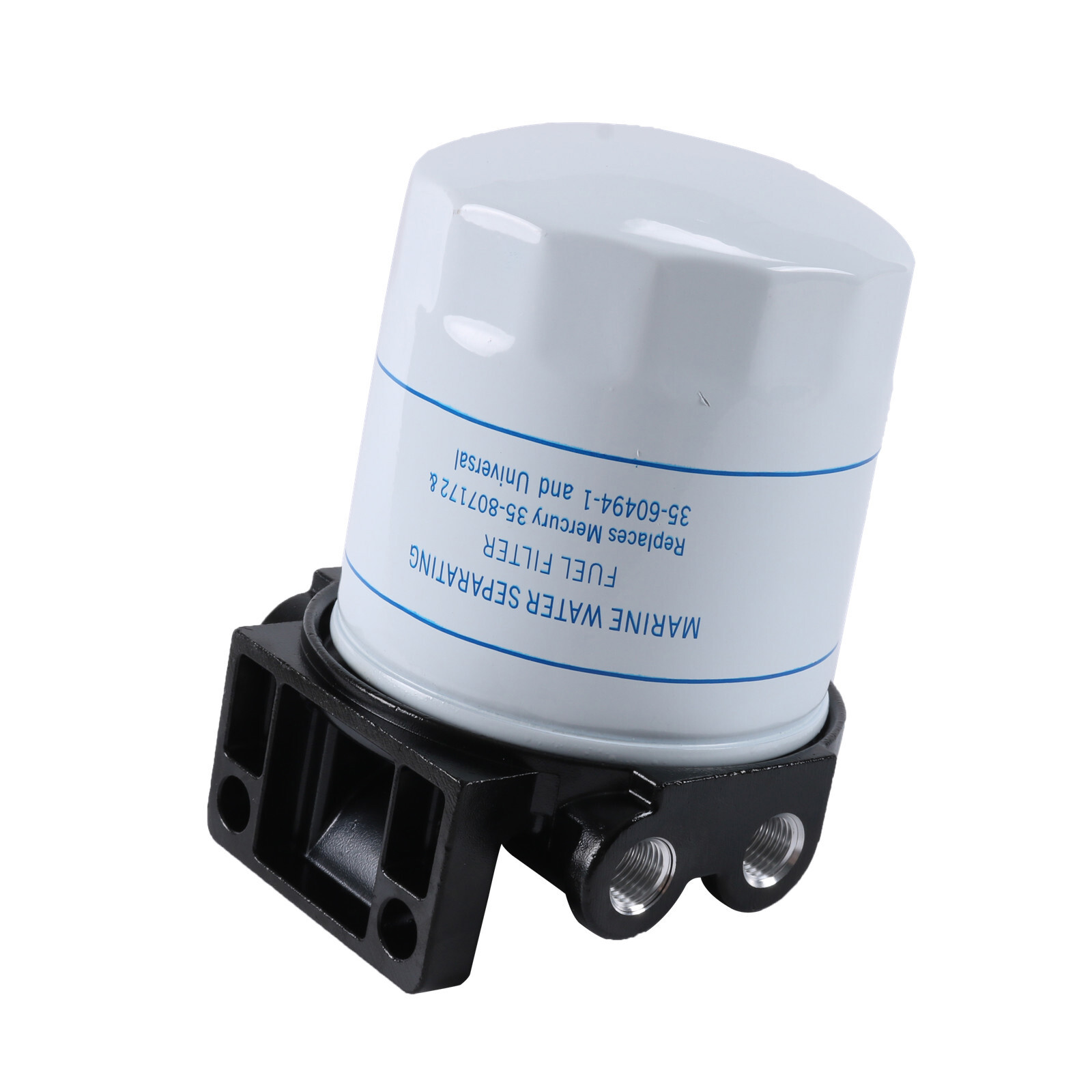Marine Fuel Water Separator Kit 10 Micron Filter 35-807172 18-7983-1 ...