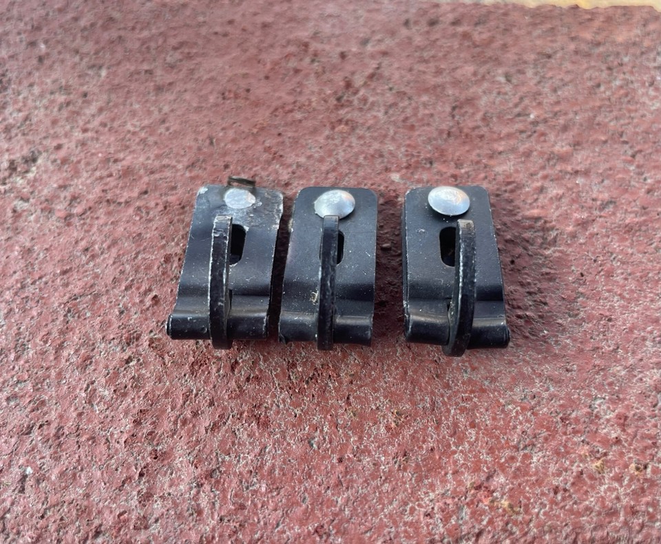 WW2 WWII ORIGINAL GERMAN ELITE SS CAMO HELMET CLOTH COVER ROCKER CLIPS ...