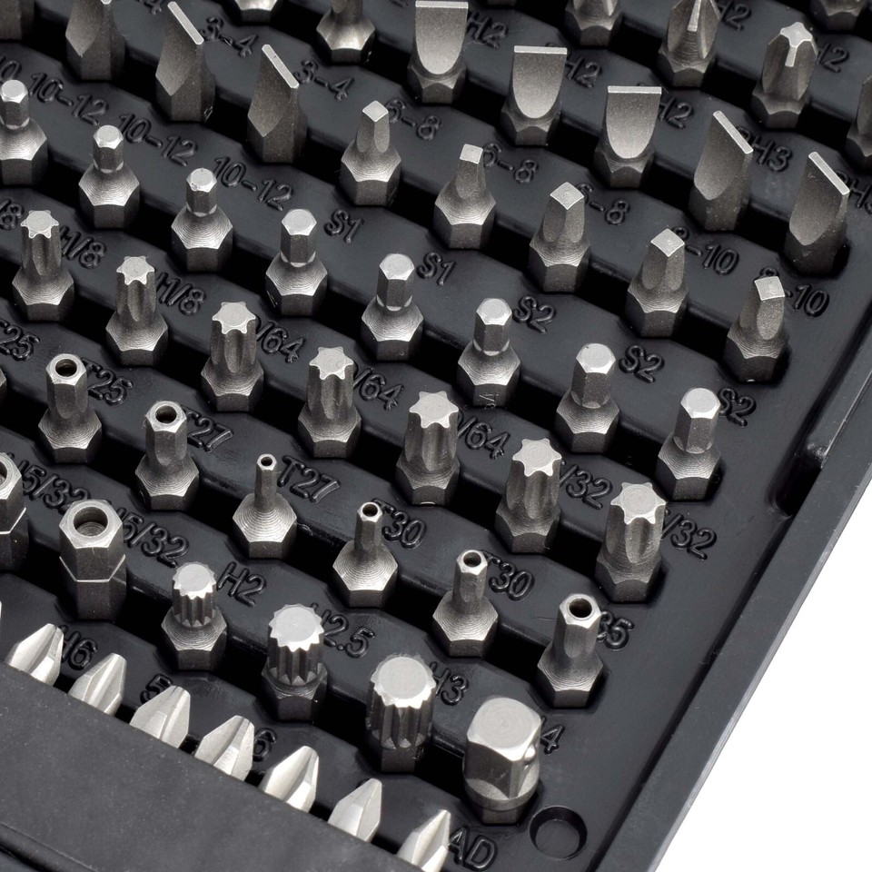 Jackson Palmer 236 Piece Ultimate Screwdriver Bit Set, High Grade ...