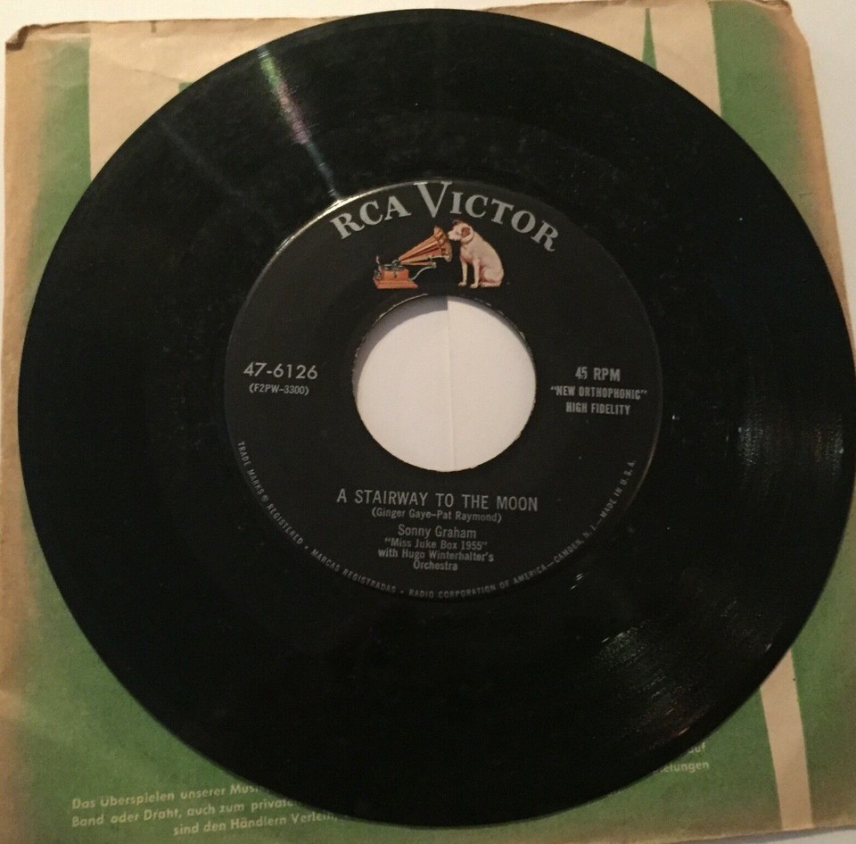 SONNY GRAHAM with Hugo Winterhalter's Orchestra - RCA VICTOR - 45 RPM ...