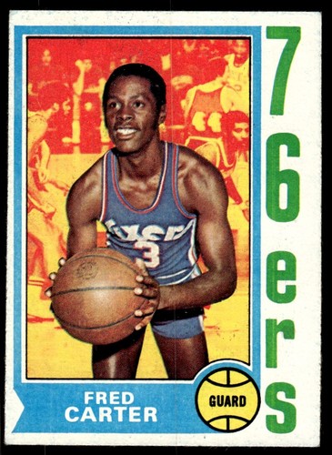 1974-75 Topps Fred Carter Philadelphia 76ers #75 | eBay