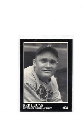 1991 CONLON COLLECTION TSN - RED LUCAS #190 PITTSBURGH PIRATES | eBay