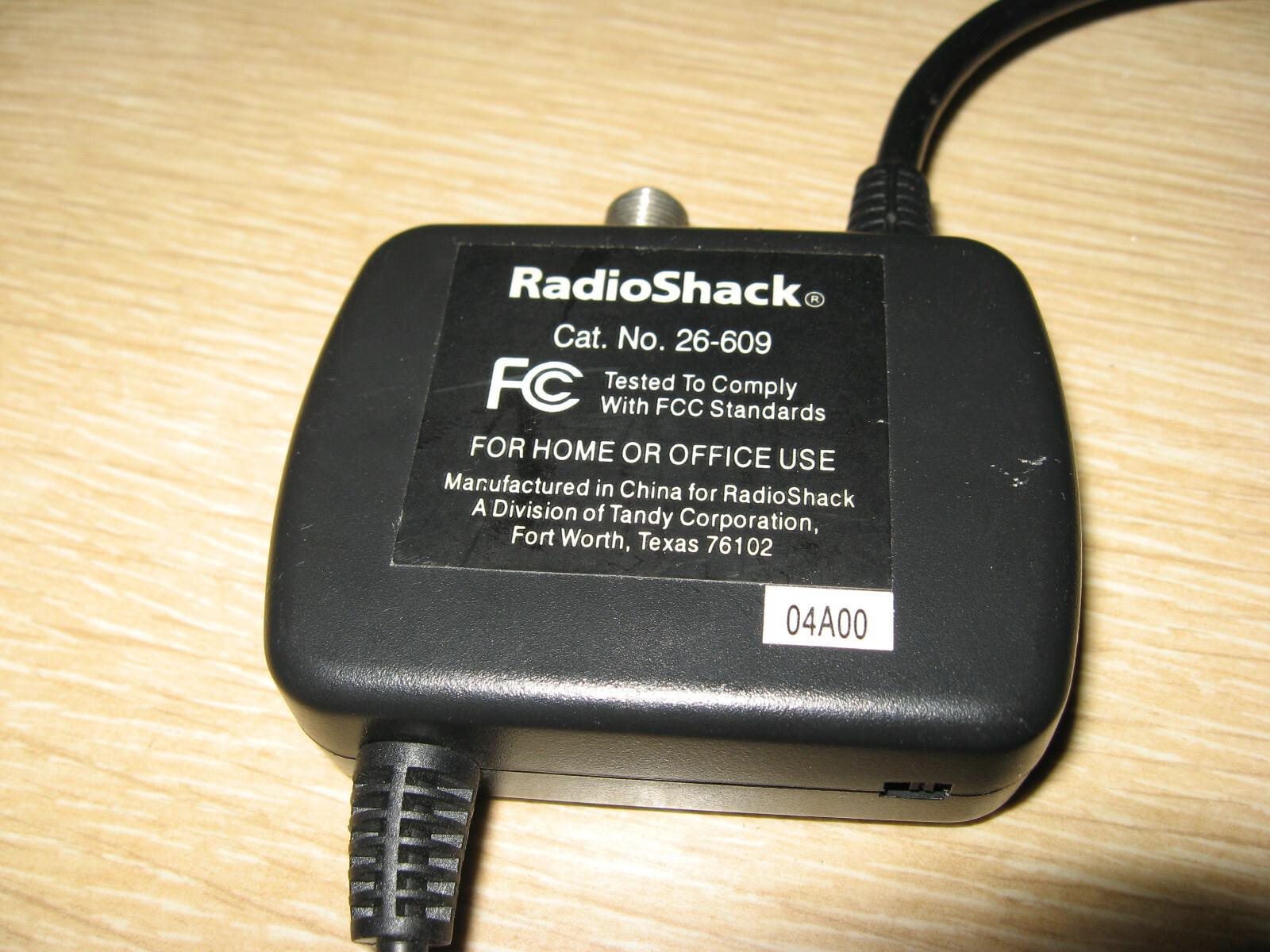 Used Archer Tandy Radio Shack audio/video modulator #26-609 for Sony ...