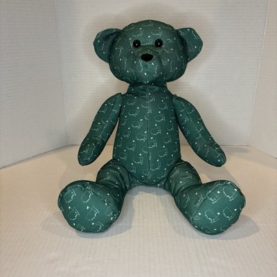 Masters Bear Signature Logo Print Augusta National Green Rare Teddy ...