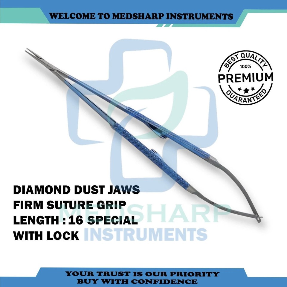 Scanlan Legacy Jacobson Micro Titanium Needle Holder 16cm surgical ...