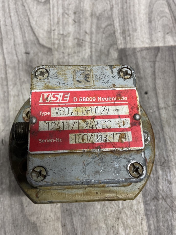 VSE FLow Meter VSO,4 Gp012V-12A11/1 24VDC #4009C124PR4 | eBay