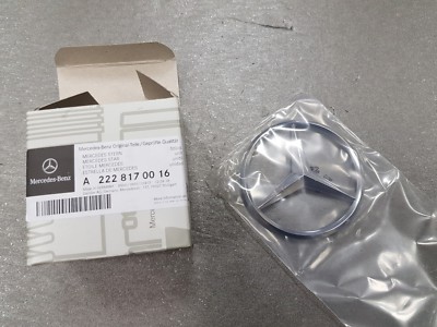 Genuine Mercedes-Benz W222 S-class Rear Trunk Boot Emblem Badge ...