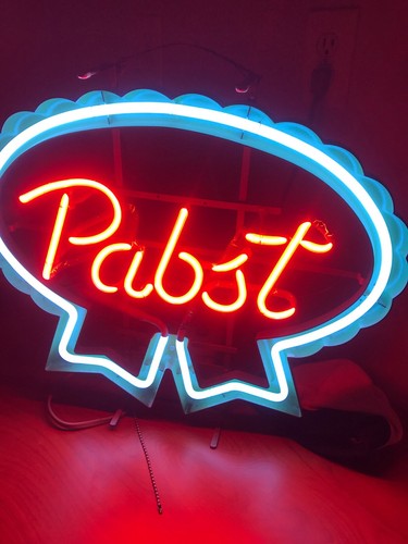 Vintage Pabst Neon Light Sign | eBay