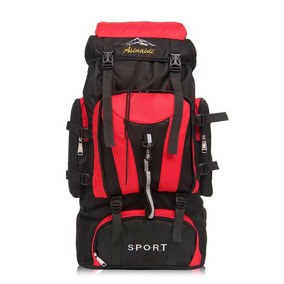 40L-130L Tactical Army Outdoor Hiking Backpack Camping Rucksack ...
