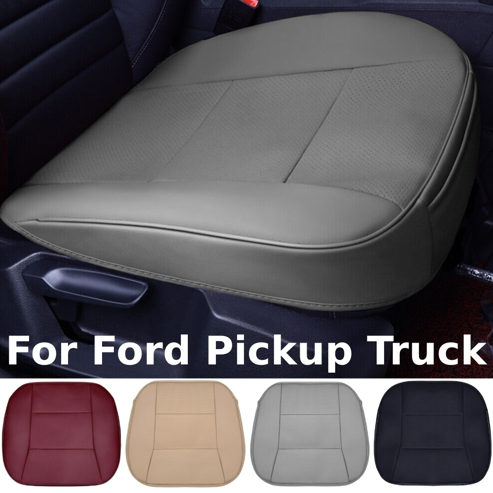 For Ford Car Front Seat Cover PU Leather Protector Full Surround ...
