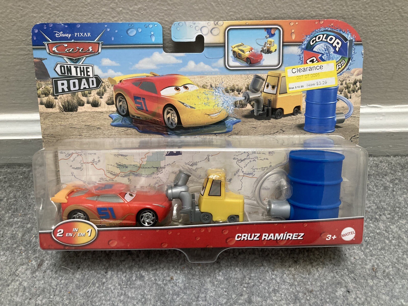 Disney Pixar Cars On The Road Color Changers 2 in 1: Cruz Ramirez | eBay