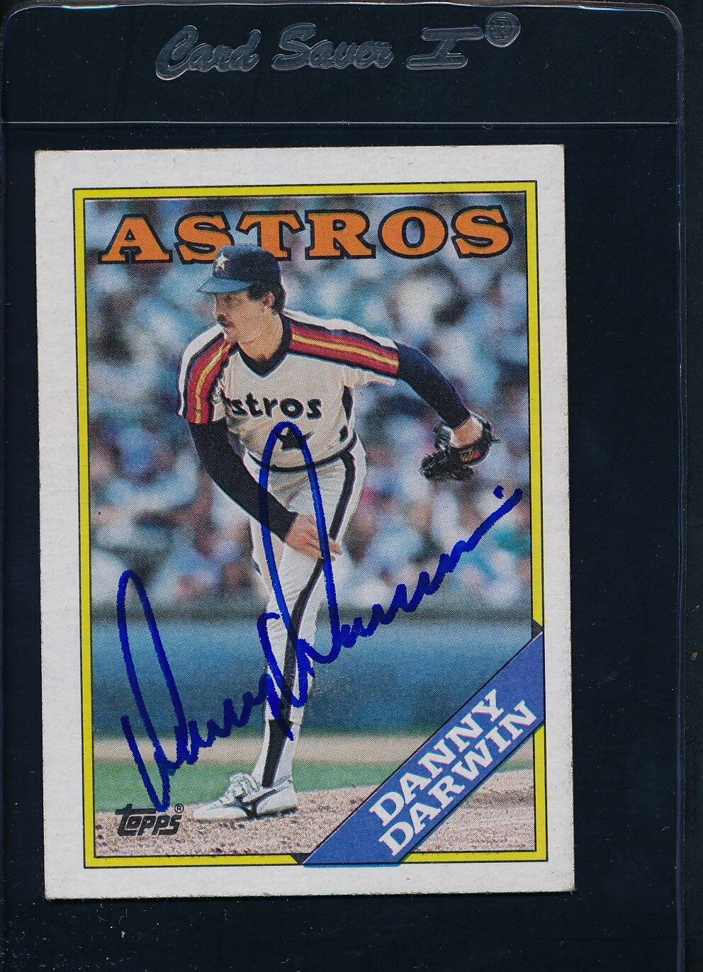 1988 Topps #461 Danny Darwin Astros Signed Auto *41857 | eBay