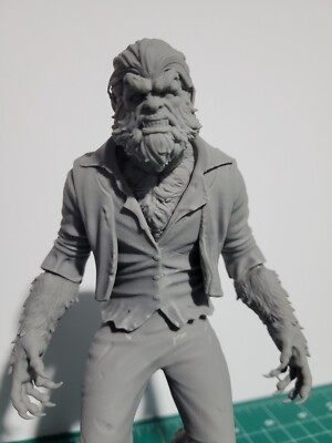 Wolfman 3d resin model kit (LR3d) 8 in high approx 1/9 scale | eBay