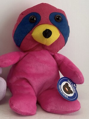 Pink Sloth Plush A&A Global Stuffed Animal Toy Plush Rare | eBay