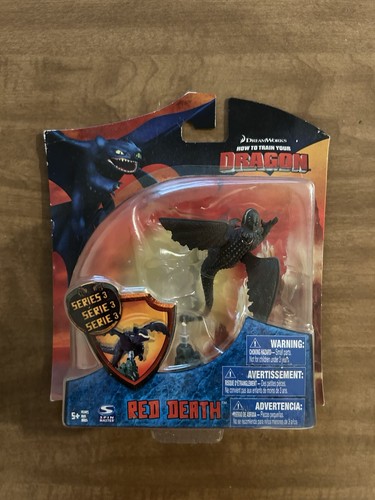 VHTF Ultra Rare Collectible Red Death How To Train Your Dragon (HTTYD ...