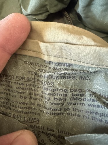 US Military/Army Issue Modular Sleeping System 4 - Part -Used | eBay