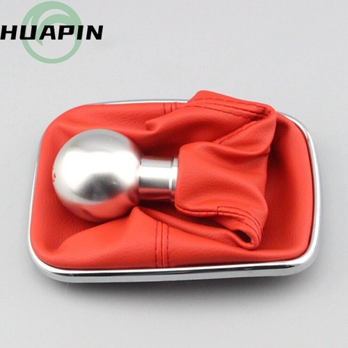 Red Aluminum Alloy 5 Speed Gear Shift Knob For VW Bora Golf MK4 Jetta ...