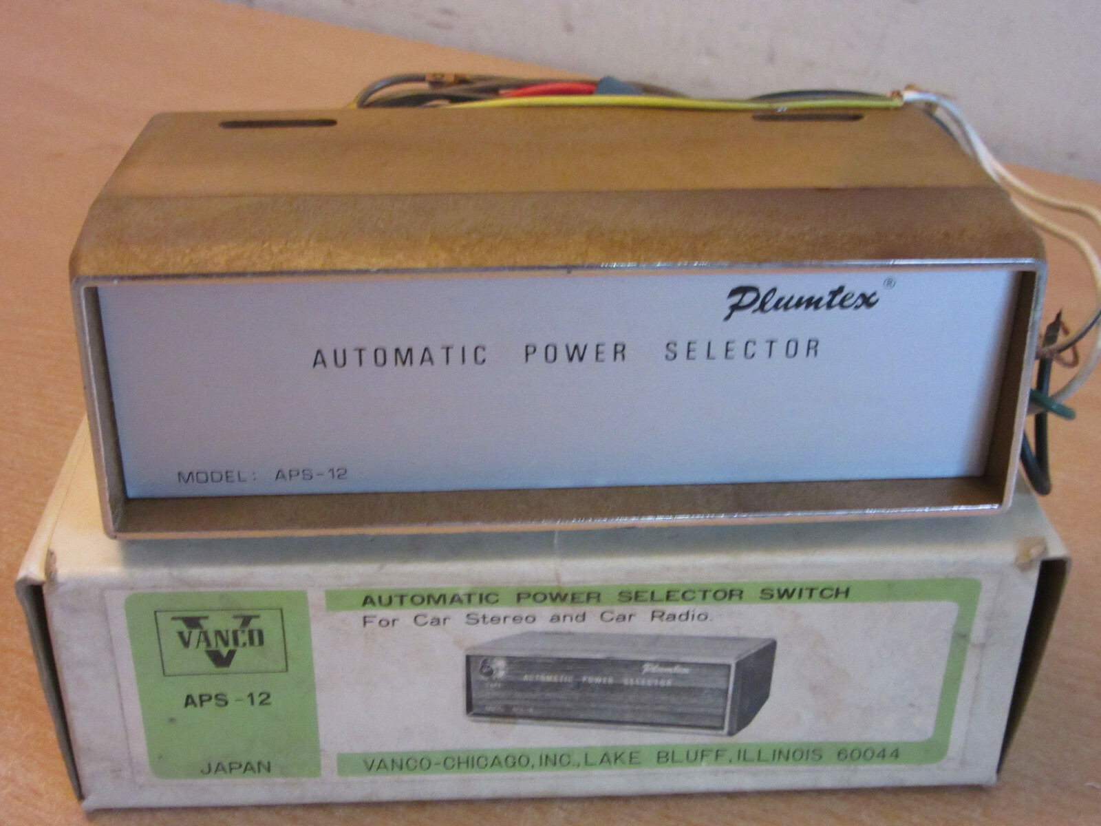 Vintage VANCO APS-12 Automatic power selector switch in box NOS NEW | eBay