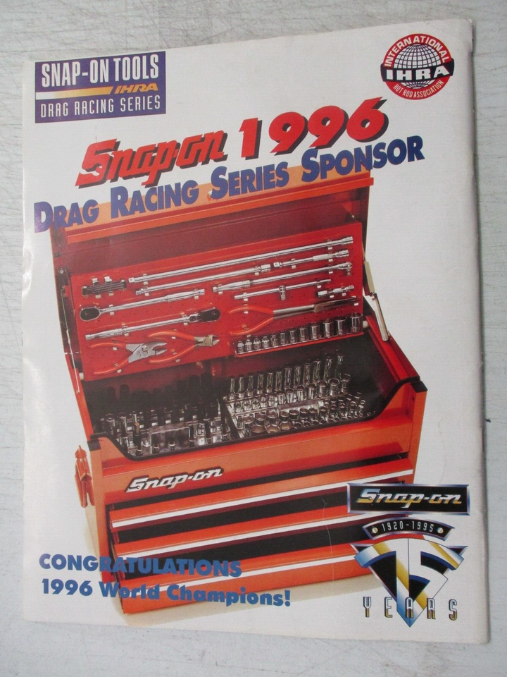 IHRA DRAG REVIEW MAGAZINE MARCH 15, 1996 GENE FULTON SUPERNATIONALS ...