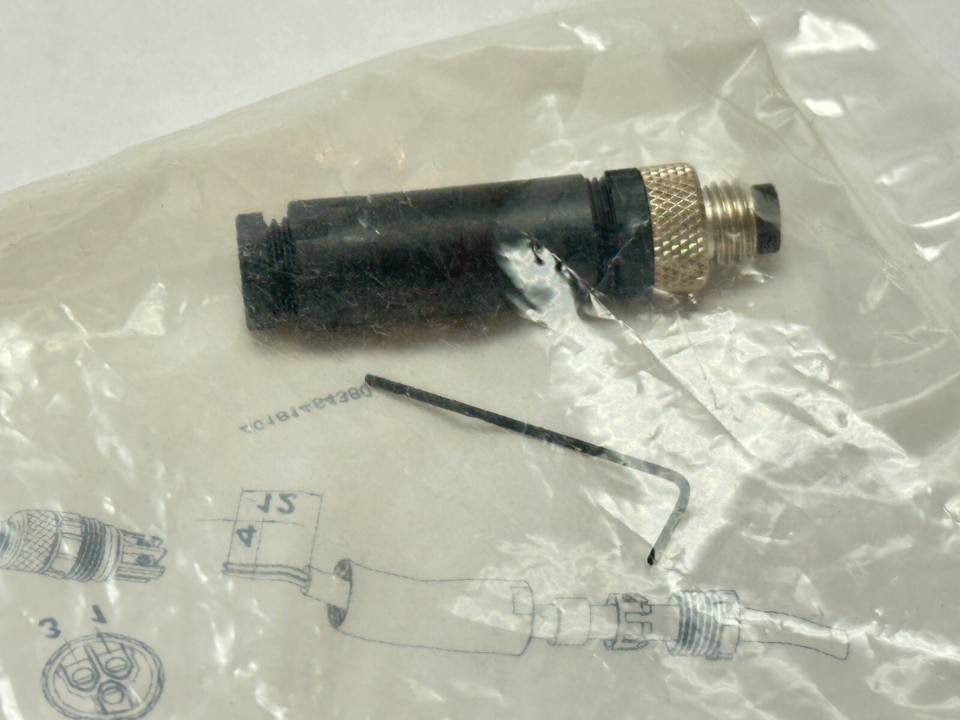 Turck BS 5133-0 Field Wireable Connector Male M8 3-Pin 6901012 | eBay