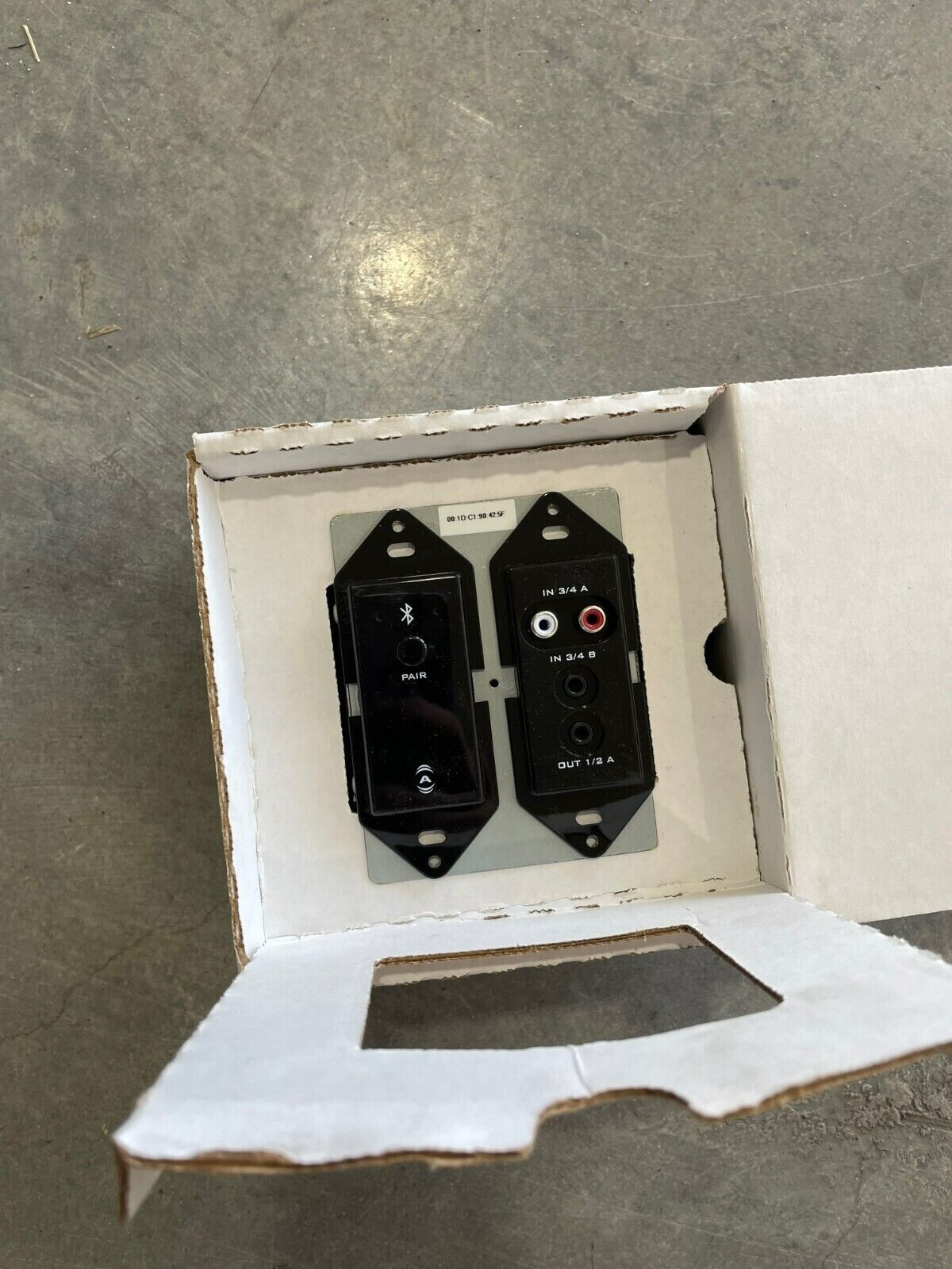 Attero Tech unD6IO-BT-B-C, new in never sealed original box Dante wall ...