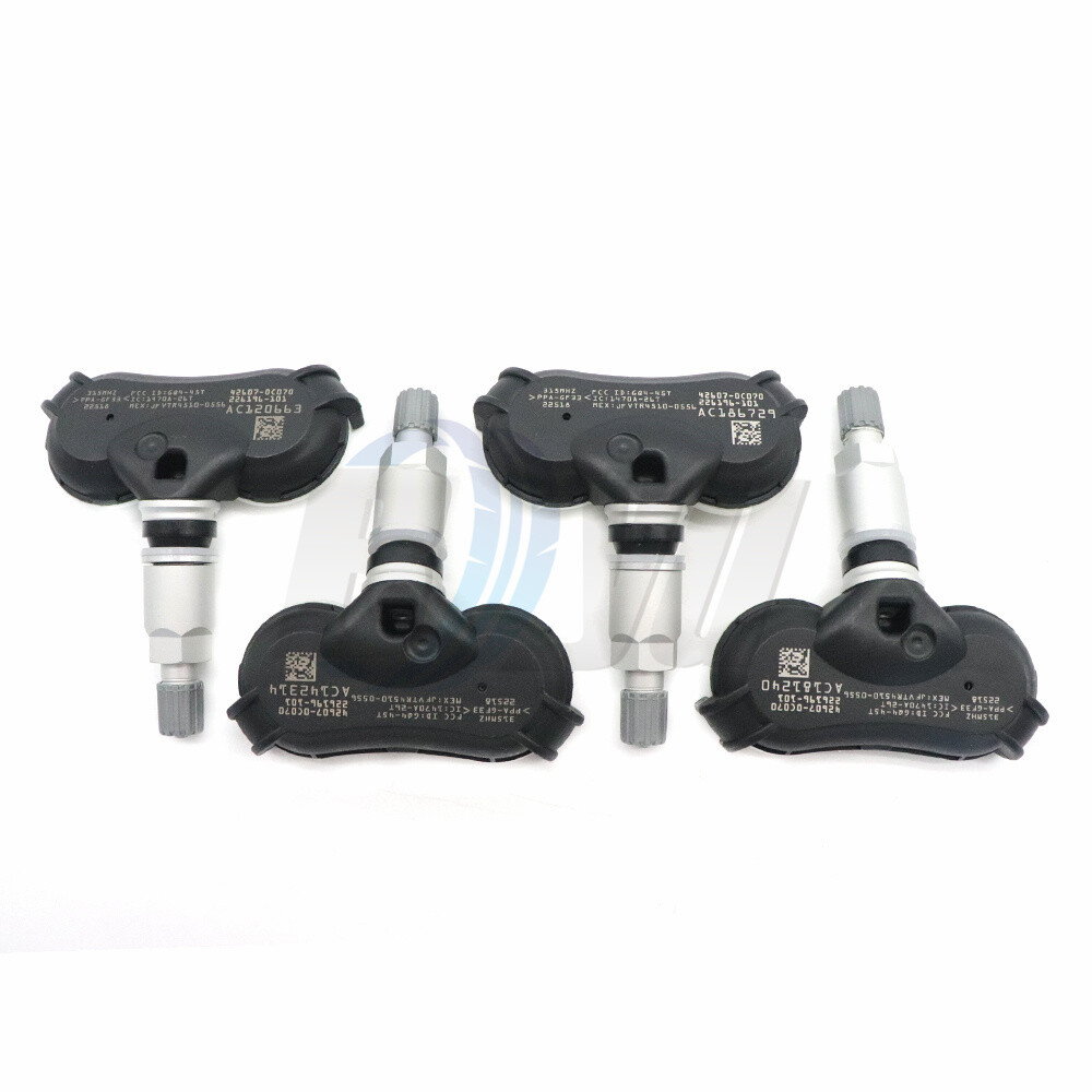 4x 42607-0C080 TPMS Tire Pressure Sensor For 2006-2017 Toyota Tundra ...