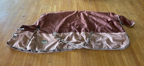 Weatherbeeta Orican Heavy 1200D 360g 84" 7'0" Brown And Taupe Turnout ...