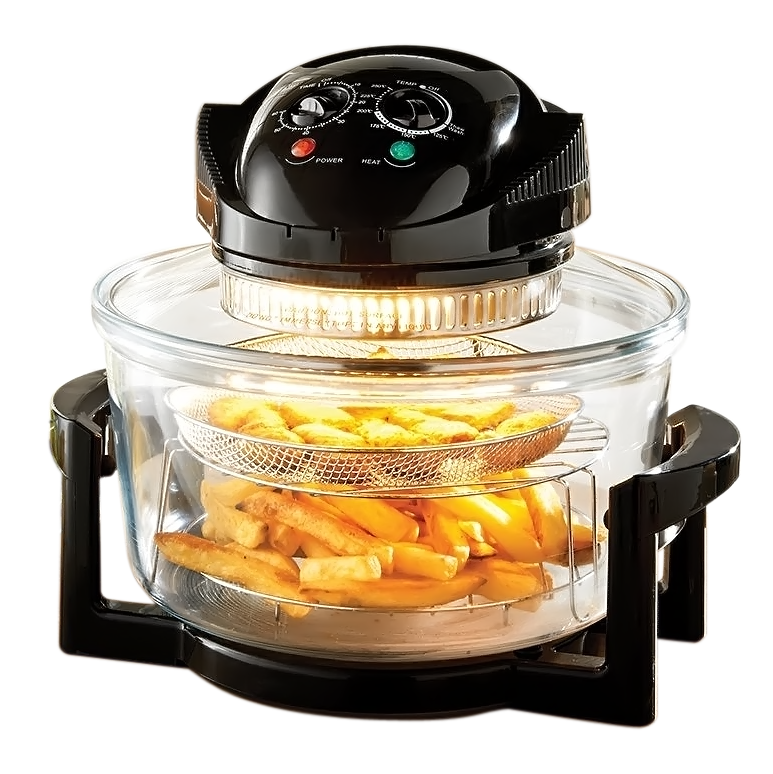 17L Halogen Oven - 1400W Air Fryer Cooker, Accessories, Energy Saving ...
