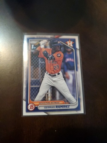 2024 Bowman German Ramirez 1st Bowman Paper #BP-93 Houston Astros(B) | eBay
