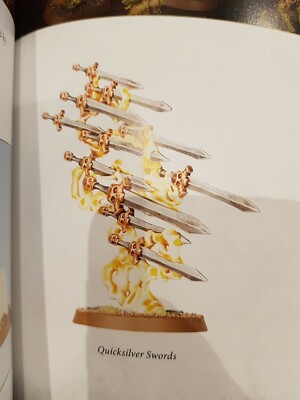 Quicksilver swords Warhammer Age Of Sigmar Endless Spell malign sorcery ...