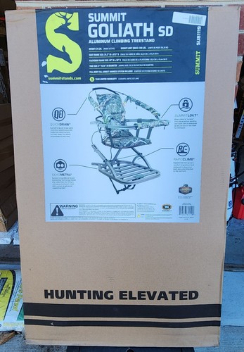 Summit Goliath SD Model SU81119 Climbing Treestand Mossy Oak ...