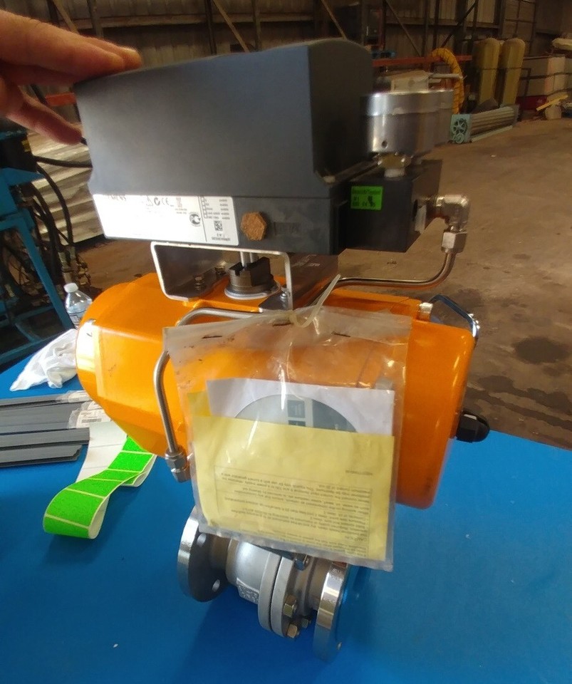Triac 3" 150# SS Ball Valve/Actuator/Positioner - New Surplus | eBay