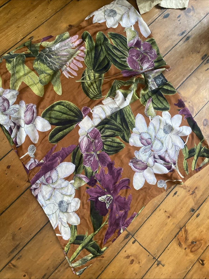 One Hundred Stars Kimono Jacket Royal Botanic Gardens Print | eBay UK