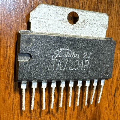 1pezzo Integrato TA7204 TA 7204P autentico Power Amplif 4W IC NOS come ...