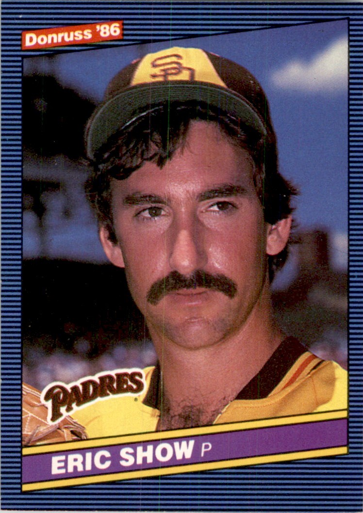 1986 Mint * Donruss Eric Show San Diego Padres #234 | eBay