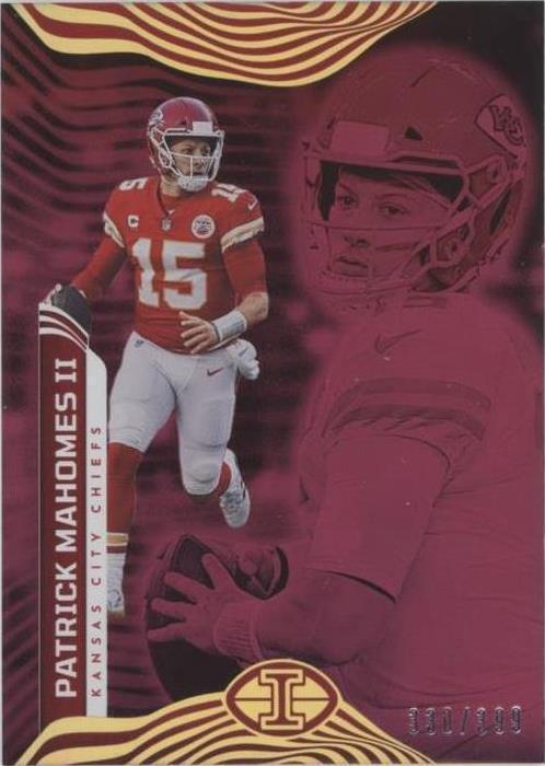 2022 Panini Illusions - Patrick Mahomes II #44 Trophy Collection Pink ...