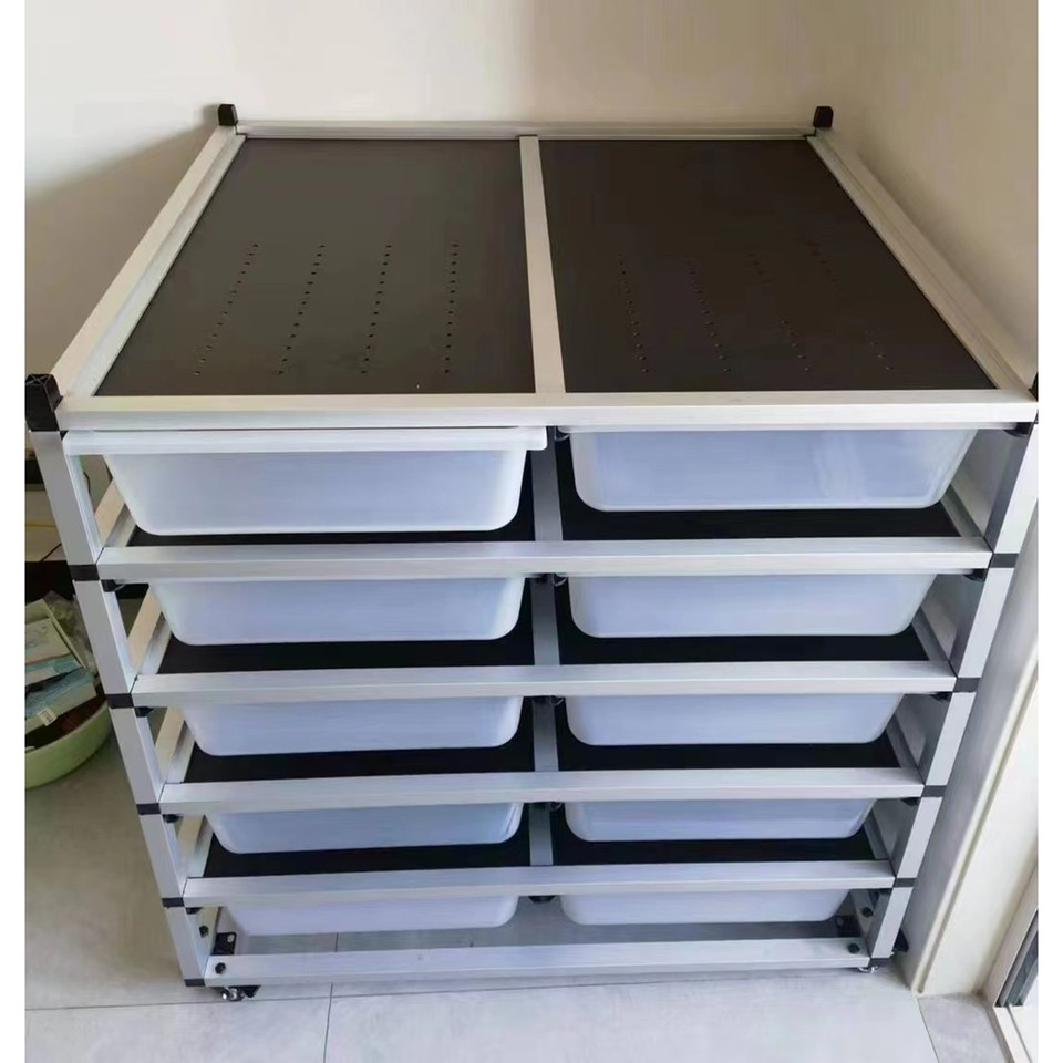 Reptile Rack System Small Python/Boa Reptile Rack With Heat Mat Bottom ...