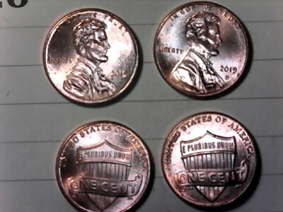 2019 P & D Lincoln Shield Cent / Penny Set UNC (2 Coins) ** | eBay