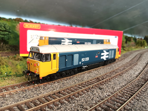 Hornby Class 50 R2374 50031 "Hood" Super Detail DCC ready excellent ...