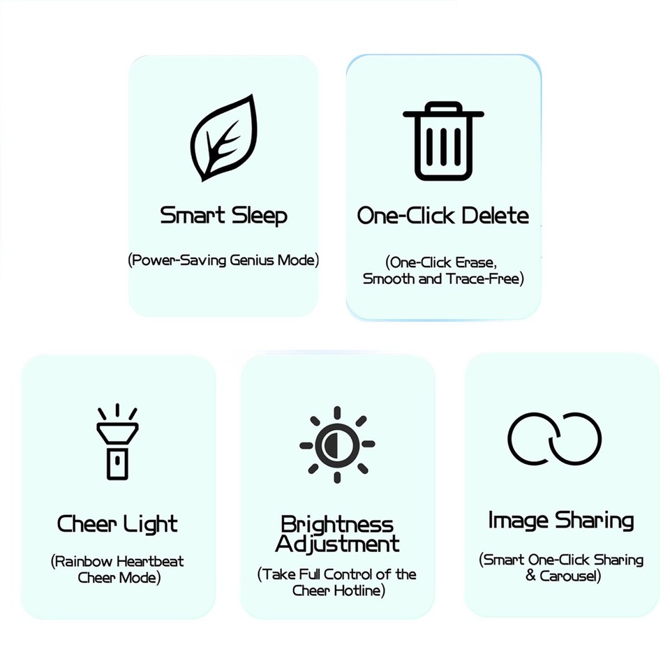 Electronic Anime Pin 1.7in HD Touch Screen Display Electronic Badge ...