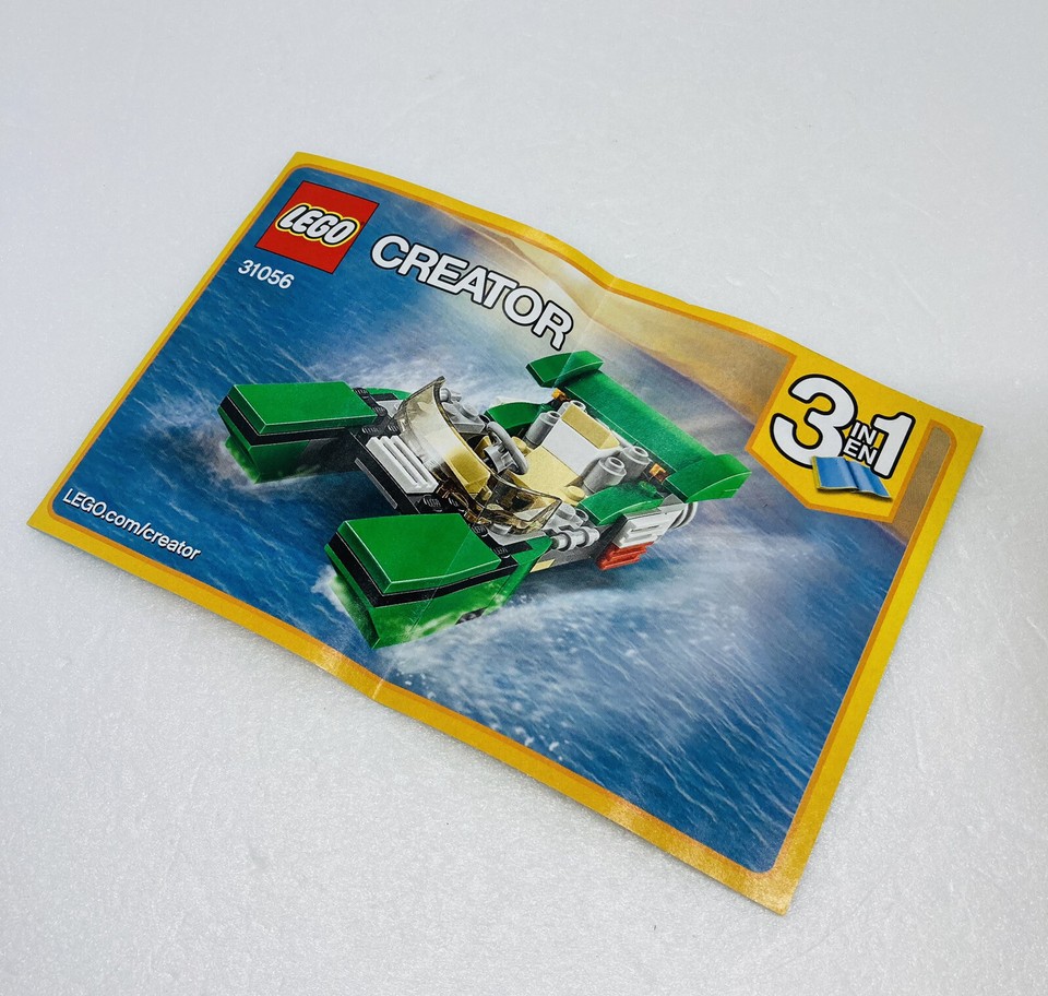 2017 LEGO CREATOR Water Craft Instruction Booklet 31056 P2 | eBay