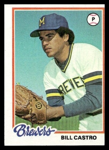 1978 Topps #448 Bill Castro Milwaukee Brewers Baseball card | eBay