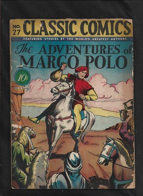 CLASSICS ILLUSTRATED #27 FAIR (O) HRN27 (THE ADVENTURES OF MARCO POLO ...
